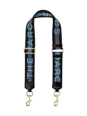 Marc Jacobs The Logo Webbing Strap - New Blue Multi