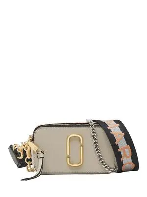 Marc Jacobs The Colorblock Chain Snapshot Bag In Dust Multi