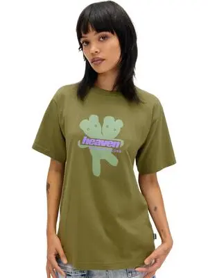 Marc Jacobs Heaven Logo T-shirt In Size - Green