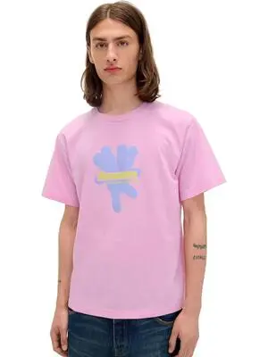 Marc Jacobs Heaven Logo T-shirt In Size - Pink