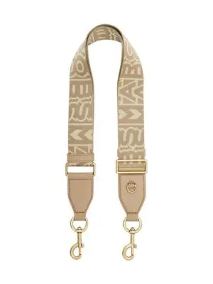 Marc Jacobs The Monogram Utility Webbing Strap - Camel