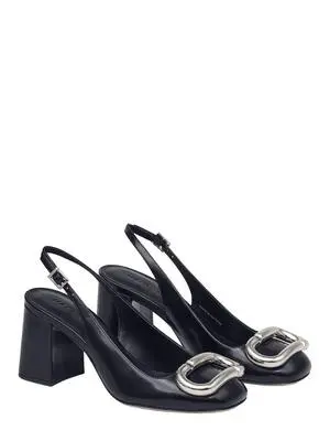 Marc Jacobs The Pop J Marc Slingback Black