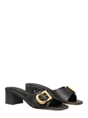 Marc Jacobs The Doll Heeled Sandal - Black