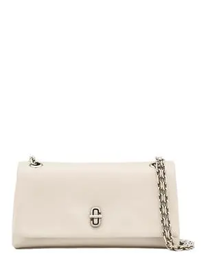 Marc Jacobs The Dual Chain Mini Bag In Cloud White