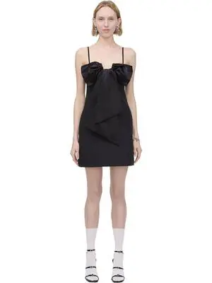 Marc Jacobs Oversized Bow Dress - Black