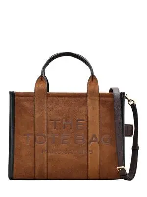 Marc Jacobs The Suede Medium Tote Bag In Copper