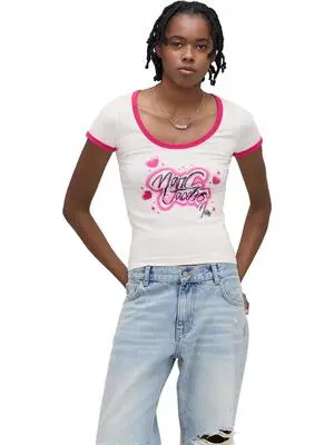 Marc Jacobs Graphic Print Cotton T-shirt - Miami