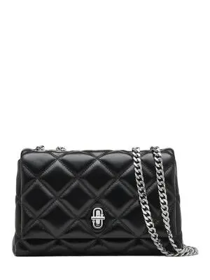 Marc Jacobs The Quilted Slim Dual Convertible Shoulder Bag - Black