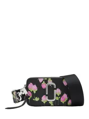 Marc Jacobs Snapshot In Vintage Floral Bag - Black Multi