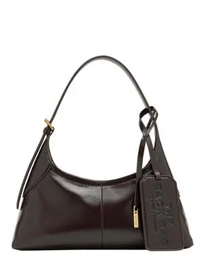 Marc Jacobs Small Belted Sack Bag In Crinkle Leather - Fondant