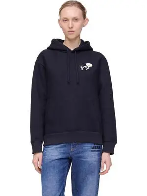 Marc Jacobs Marc Is Joy Daisy Hoodie In Size - Black