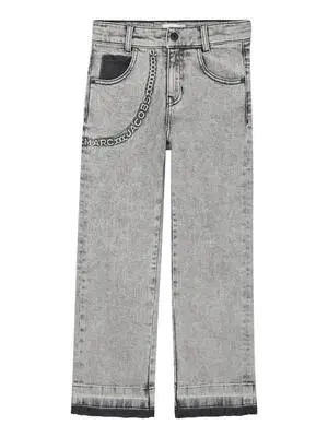 MARC JACOBS The Trompe L'oeil Chain Jeans