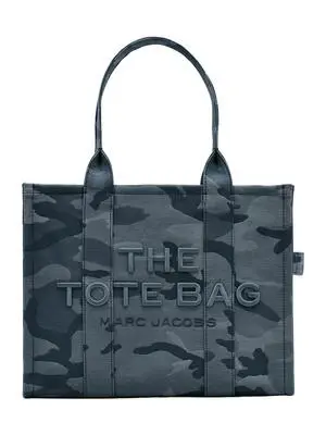 Marc Jacobs The Camo Jacquard Large Tote Bag Blue Multi
