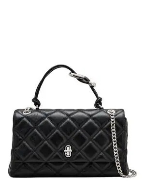 Marc Jacobs The Quilted Dual Convertible Shoulder Bag - Black