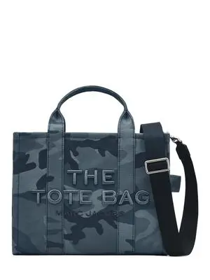Marc Jacobs The Camo Jacquard Medium Tote Bag Blue Multi