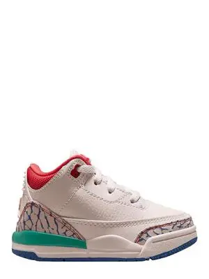 JORDAN 3 Retro Td 'chalk True Blue - Cream
