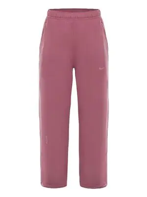 Nike X Nocta Fleece Cs Open Hem Sweatpant 'desert Berry - Pink