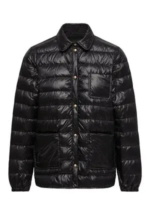 Moncler Fouine Down Shirt Jacket - Black