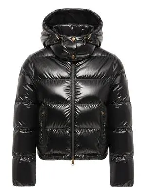 Moncler Niveole Short Down Jacket Black