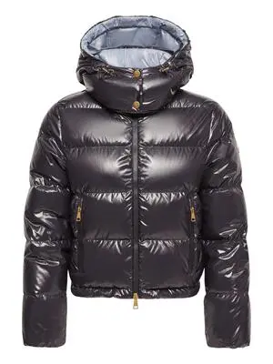 Moncler Niveole Short Down Jacket Blue