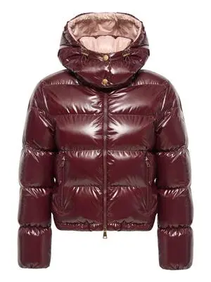 Moncler Niveole Short Down Jacket Red