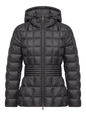 Moncler Engoulevent Short Down Jacket With Hood - Black