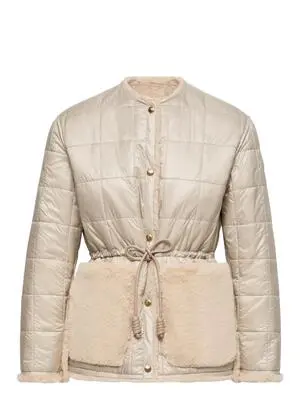 Moncler Tipule Reversible Short Down Jacket - Beige