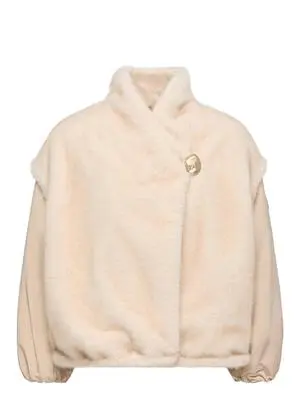 Moncler Chardonneret 2-in-1 Reversible Teddy Down Jacket - White