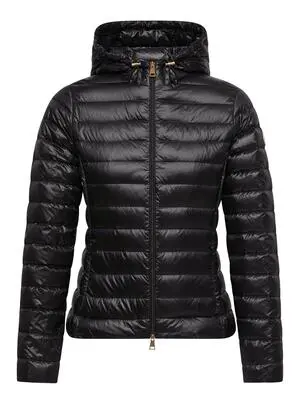 Moncler Igelhood Short Down Jacket With Hood - Black