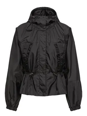 Moncler Imaginaire Canvas Short Parka - Black