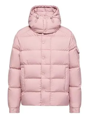Moncler Maya 70 Hooded Short Down Jacket - Pink