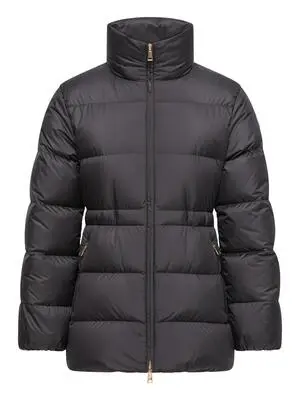 Moncler Brossette Short Down Jacket - Black