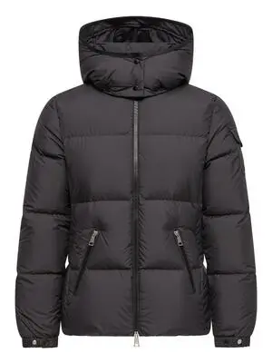 Moncler Fourmines Hooded Short Down Jacket - Black