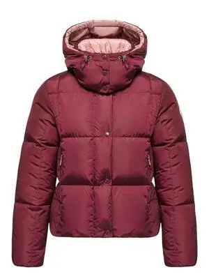 Moncler Castlenew Hooded Down Jacket - Red