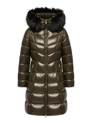 Moncler MONCLER COLLECTION Fulmarusse Hooded Down Jacket Green