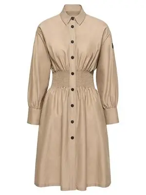 MONCLER Cotton Nylon Shirt Dress