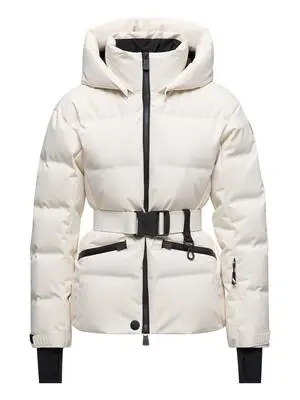 Moncler Tolima Hooded Insulated Ski Jacket - White