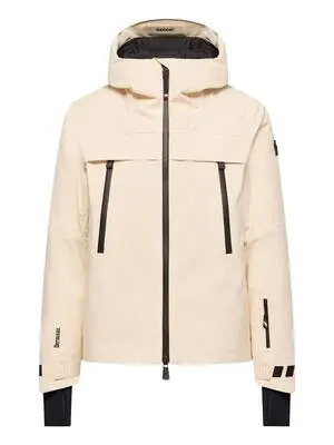 Moncler Moncler Grenoble Chanavey Hooded Ski Jacket White