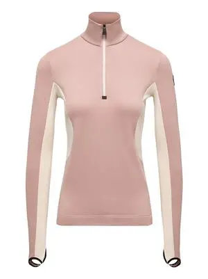Moncler Polartec® Half-zip Technical Base Layer - Pink