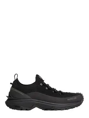 Moncler Trailgrip Lite3 Suede Sneakers - Black