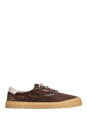 Moncler Vera Leisure Padded Sneakers - Brown