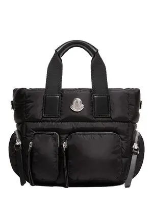 Moncler Caradoc Quilted Nylon Tote Bag - Black