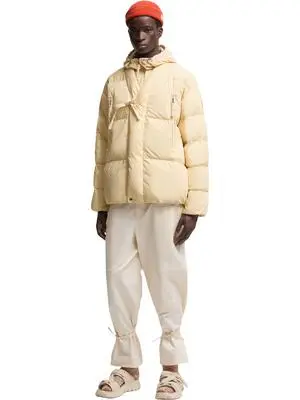 MONCLER X GILGA FARM DESIGNED BY DONALD GLOVER Moncler X Gilga Farm Donald Glover Tangelo Short Down Jacket