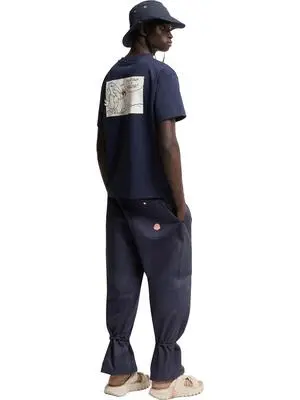 MONCLER X GILGA FARM DESIGNED BY DONALD GLOVER X Gilga Farm Donald Glover Cotton T-shirt - Blue