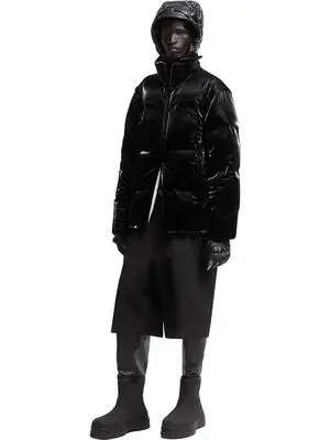 MONCLER X A$AP ROCKY Logo Print Shorts - Black