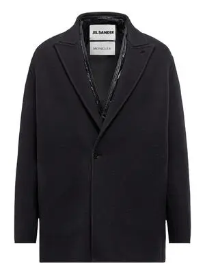 MONCLER + JIL SANDER Rhamnose 3-in-1 Wool Blazer - Blue