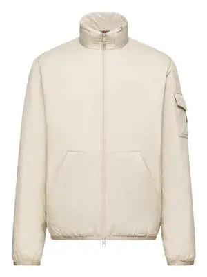 Moncler Breezes Short Padded Jacket Beige