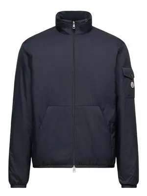 Moncler Breezes Short Padded Jacket Blue