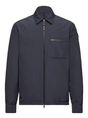 Moncler Tollymore Down Shirt Jacket Blue