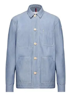 MONCLER Elorn Chambray Shirt Jacket